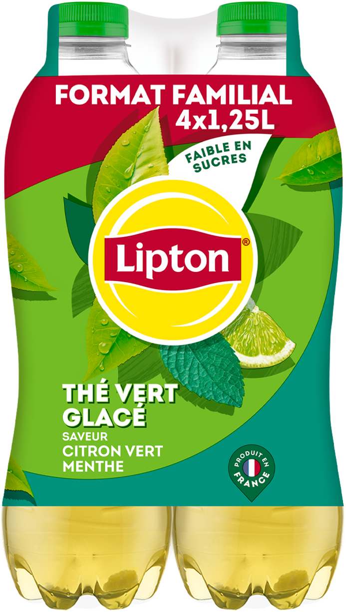 Lipton Ice Tea saveur Citron Vert Menthe : Ingrédients, Nutrition ...