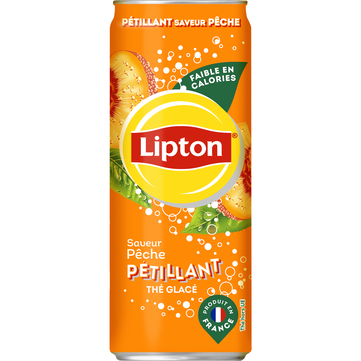 Lipton Ice Tea Pêche Pétillant : Ingrédients, Nutrition & Rafraîchissement